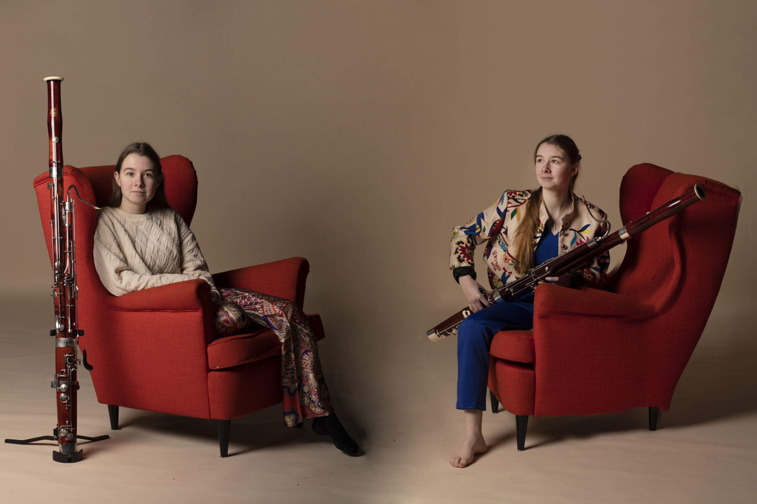 CV Bassoontwins - Bassoontwins/Fagottweeling Roos en Emma Vondenhoff